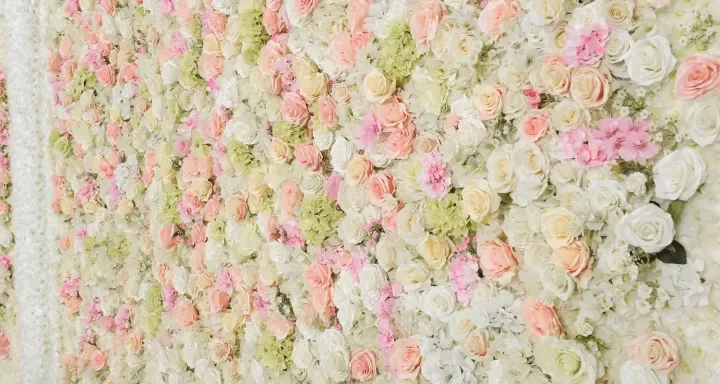 Why We Recommend Floral Walls for Your Celebration
